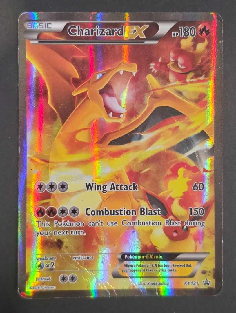 Charizard EX #XY121 - Pokemon Promo (2016) - Binder Con / PSA 1 ...