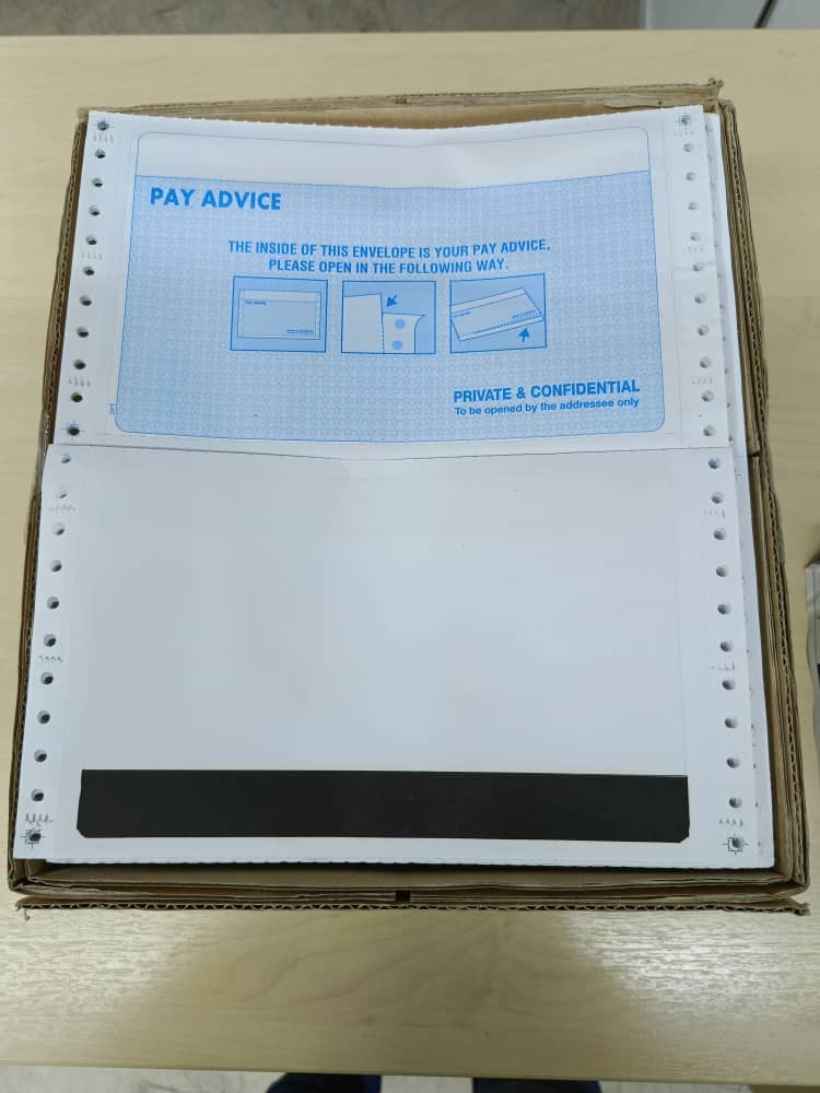 Computer Form | Payslip | Pay Advice | Slip Gaji, Hobbies & Toys ...