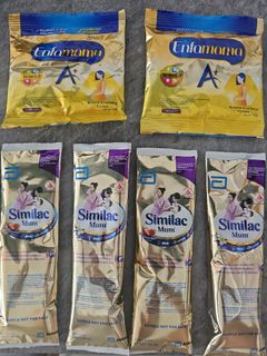 Similac Mum Strawberry Milk Powder (Sample), Babies & Kids, Maternity ...