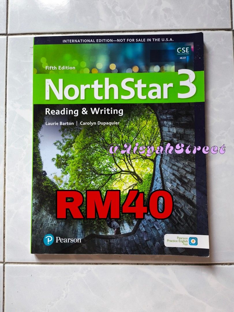 WTS USED Fifth Edition NorthStar3 Reading & Writing, Hobbies & Toys ...