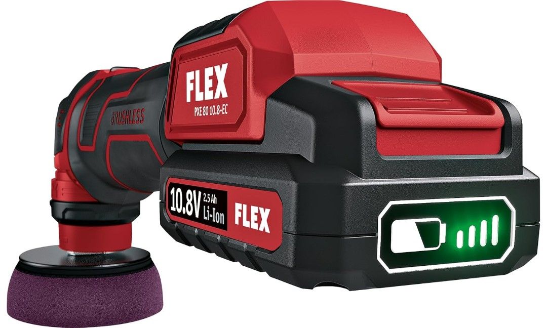 FLEX PXE 80 10.8-ec Cordless Polisher, Commercial & Industrial ...