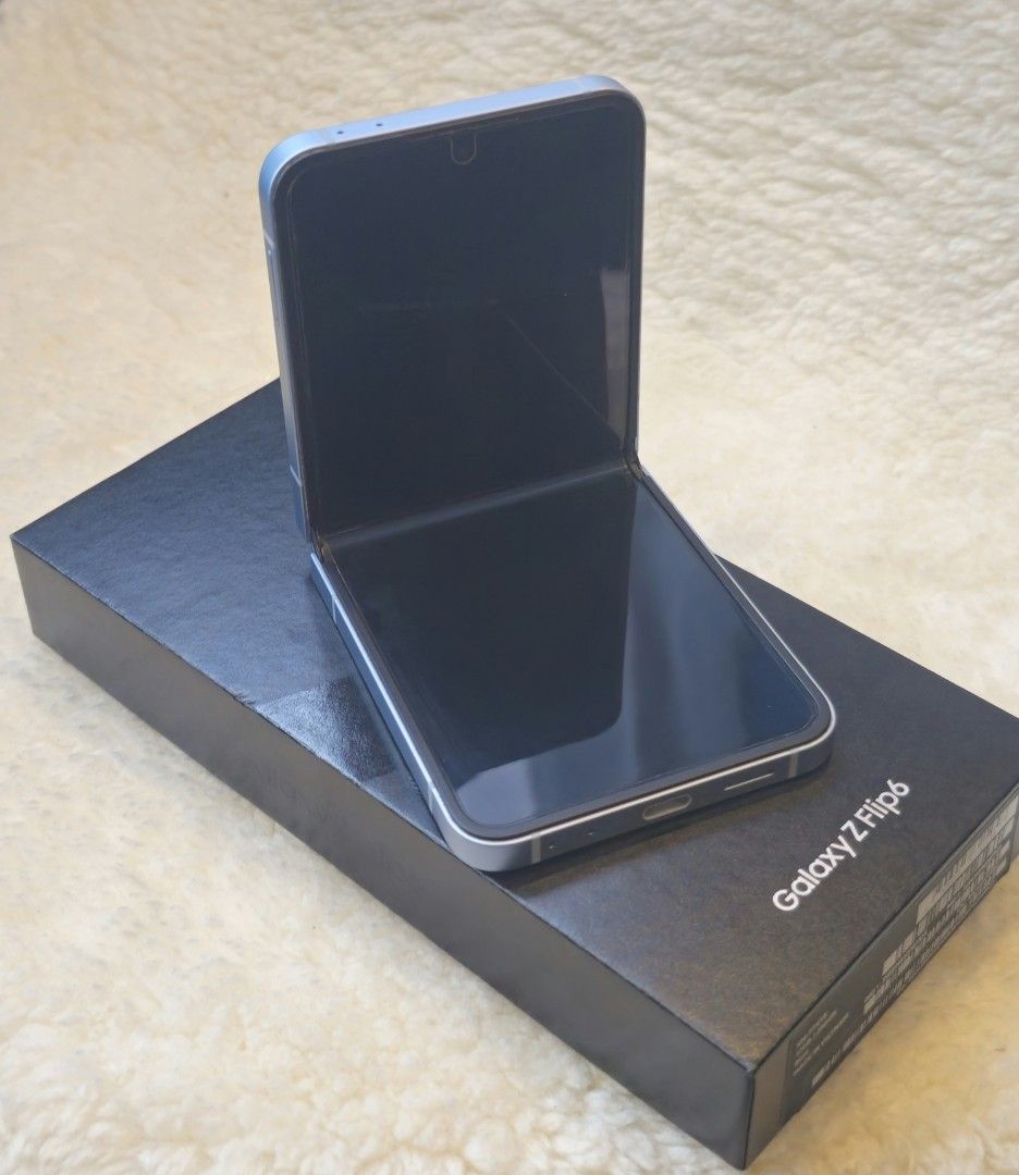 Galaxy Z Flip 6 Blue 256GB, Mobile Phones & Gadgets, Mobile Phones ...