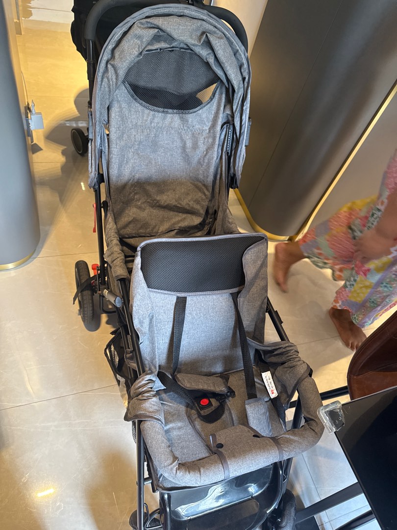 Grey Stroller double stroller, Babies & Kids, Going Out, Strollers on ...