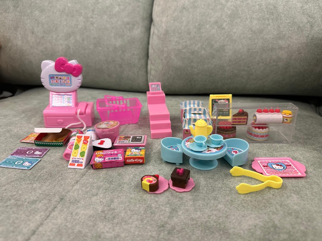 Hello Kitty Food miniatures, Hobbies & Toys, Toys & Games on Carousell