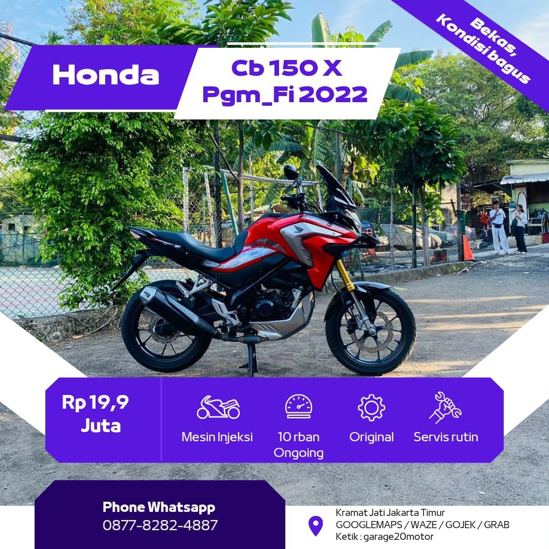 Honda All New cb 150cc x PGM-FI Tahun 2022, Motor di Carousell