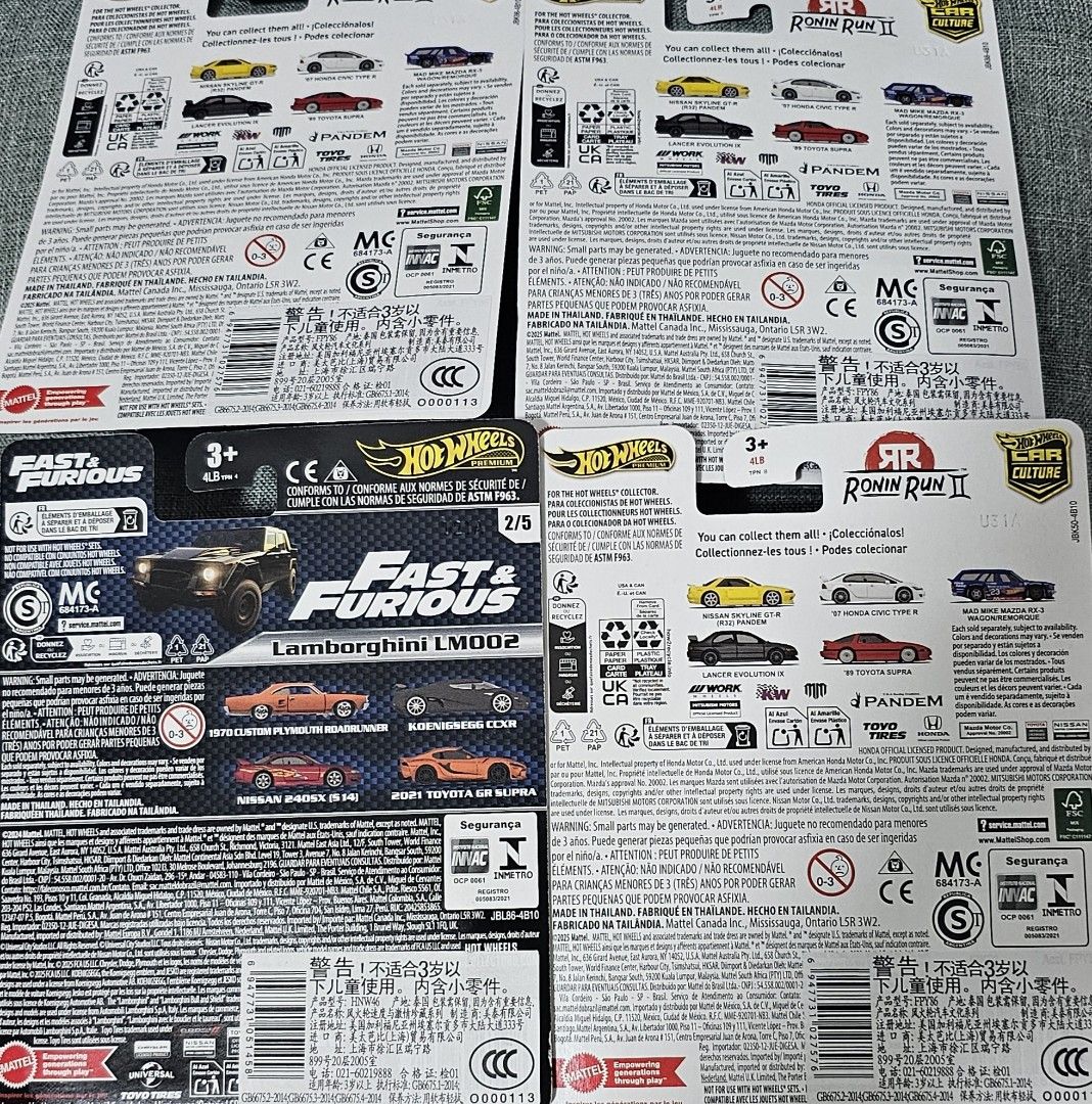 Hot Wheels Premium Lancer Evo Lamborghini GTR, Hobbies & Toys, Toys ...