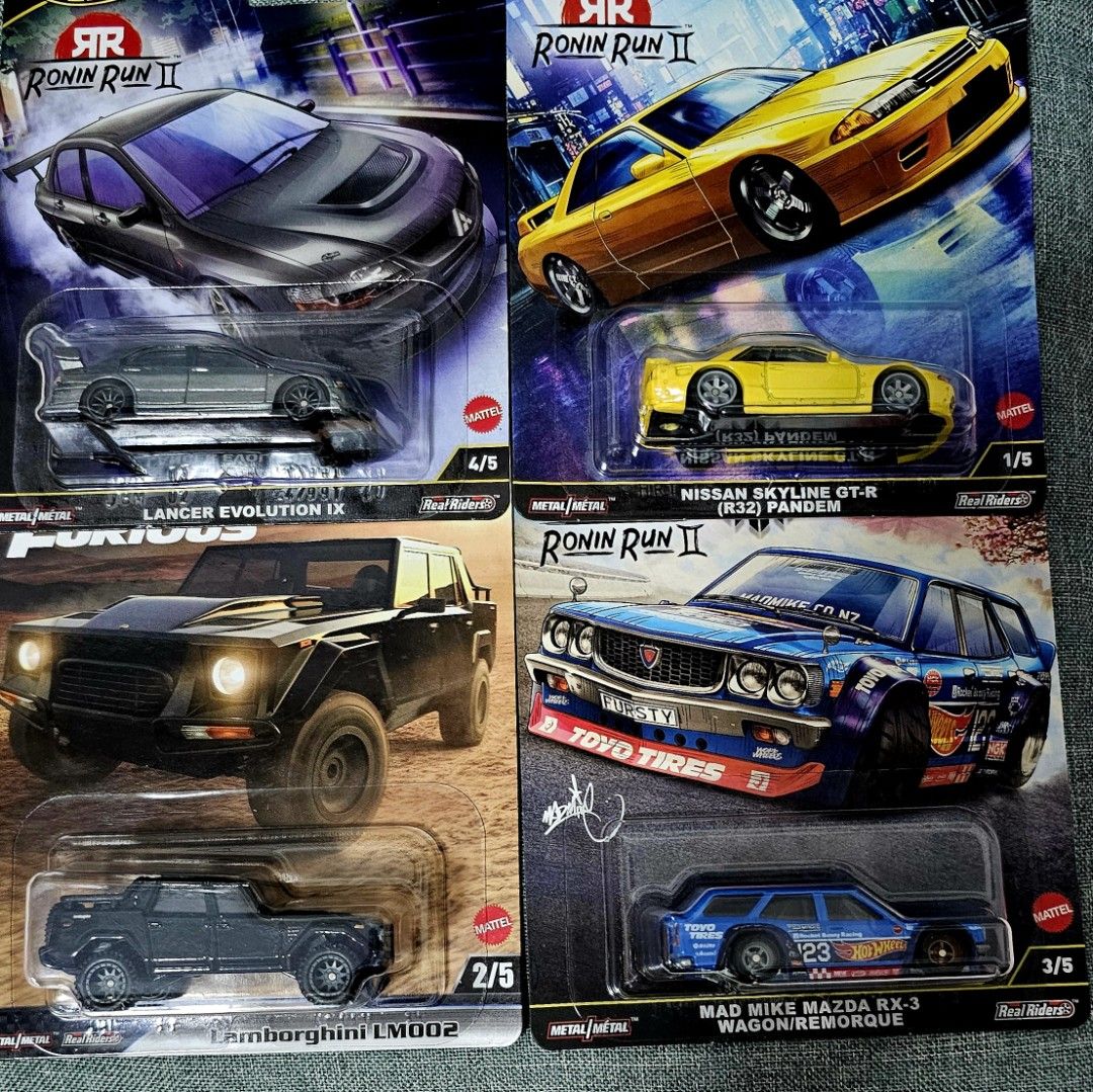 Hot Wheels Premium Lancer Evo Lamborghini GTR, Hobbies & Toys, Toys ...