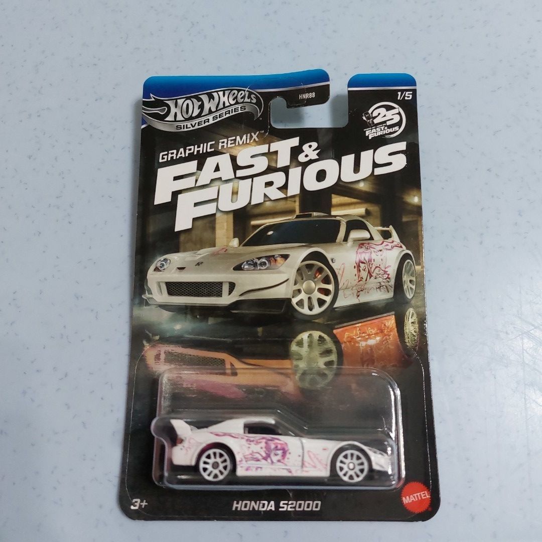 Hot Wheels Silver Series Honda S2000 Fast and Furious Graphic Remix, Hobbies & Toys, Toys ...