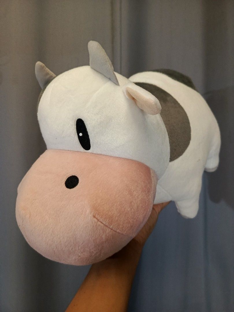 Huggable Harvest Moon Cow Retro Video Game Plush Toy (Marvelous Inc ...