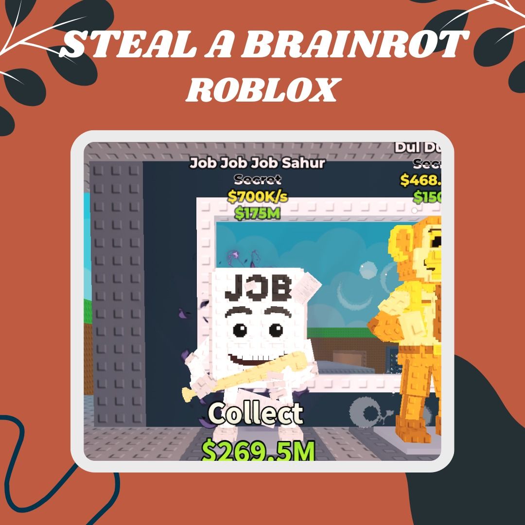 Job Job Job Sahur - Roblox Steal a Brainrot, Video Gaming, Gaming ...