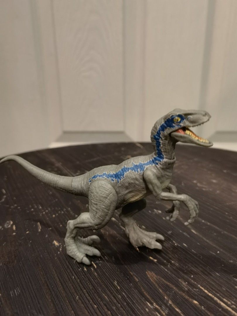 Jurassic World Blue Raptor Figure, Hobbies & Toys, Toys & Games on ...