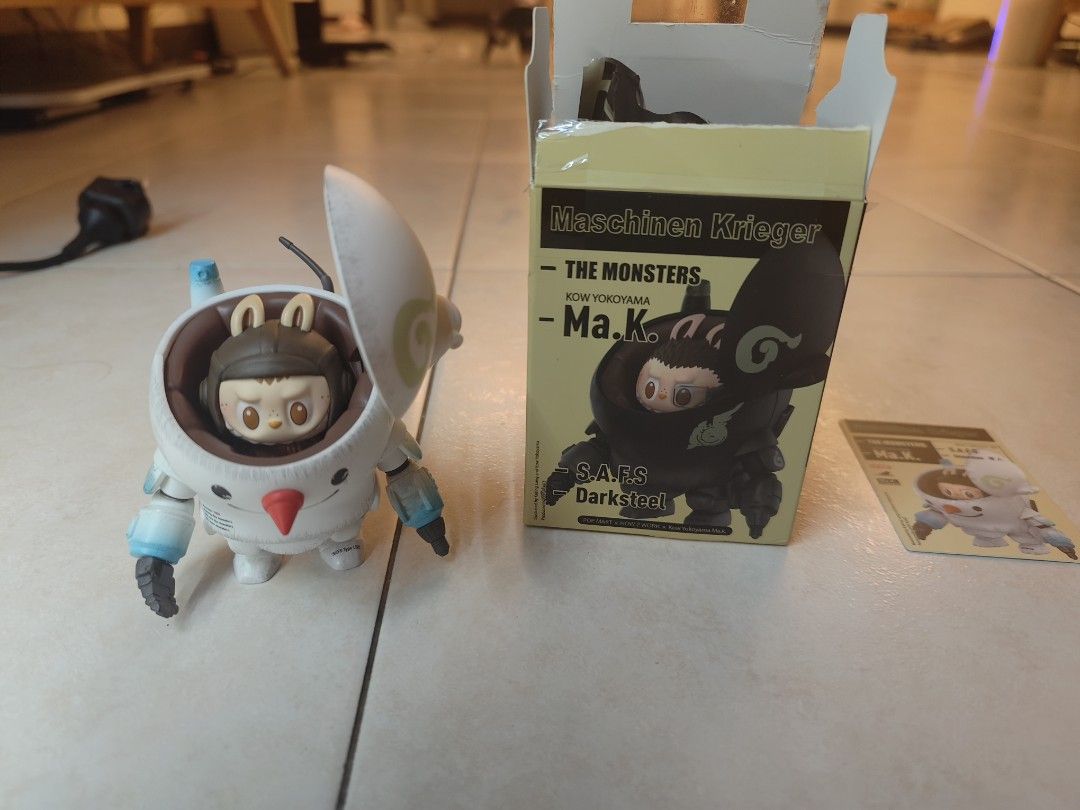 Labubu Yokoyama (Snow), Hobbies & Toys, Toys & Games on Carousell