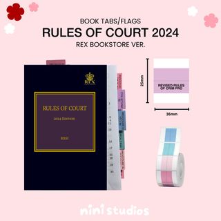 Law Book Tabs Flags Stickers // The 1987 Constitution 2023 Codal Rex ...