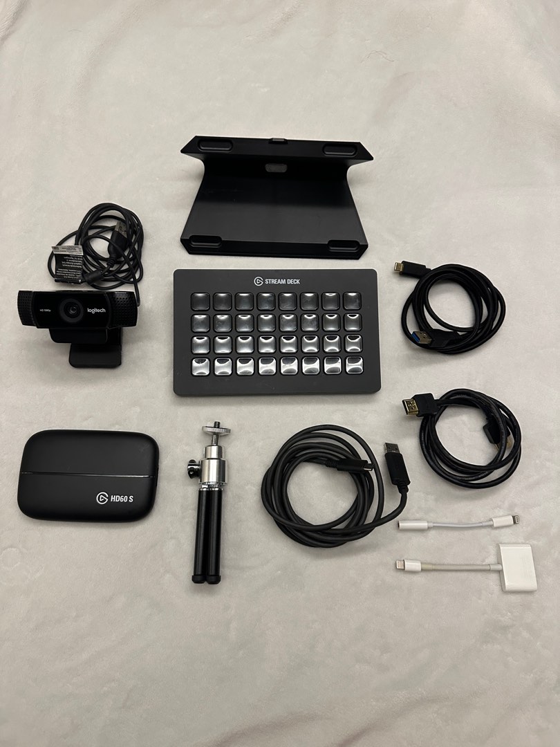 Live Streaming Essentials : Elgato & Logitech ( Stream deck, Hd60s ...