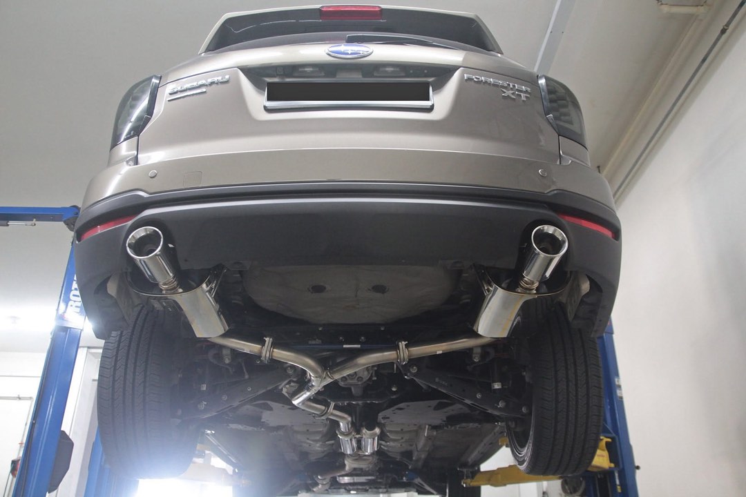 LTA Approved HKS Exhaust System for Subaru SJG Forester XT, Car ...