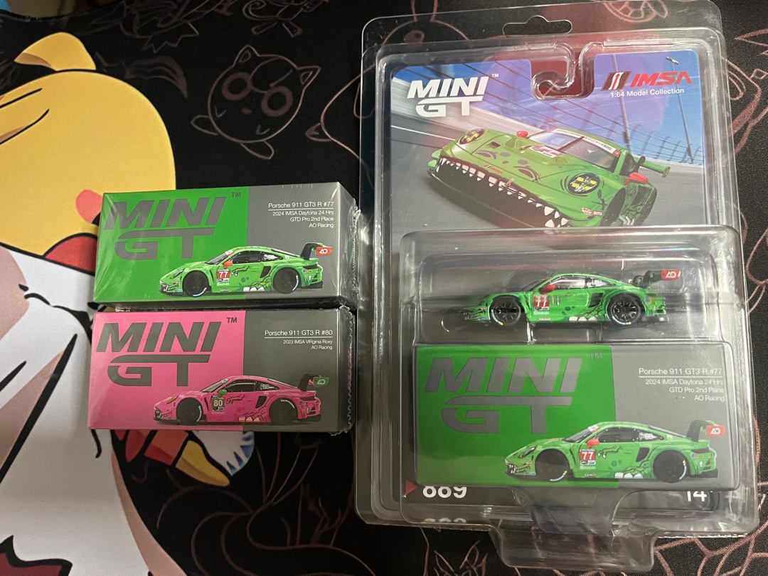Mini GT 872 889 Porsche 911 GT3 R Rexy Roxy Lot MiniGT minigt blister ...