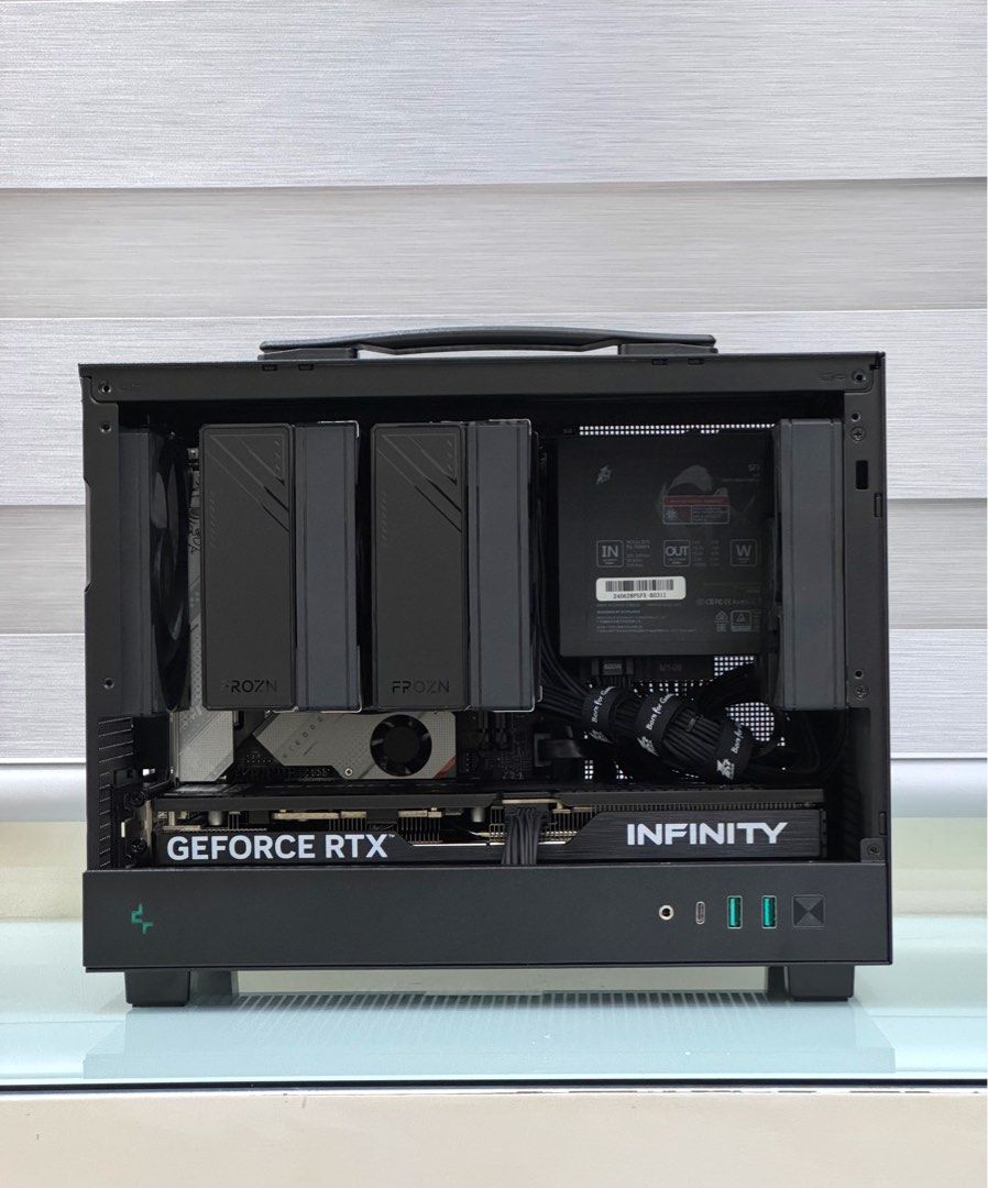 Mini ITX PC | RTX 5070 + Ryzen 7 7800X3D | 32GB RAM | 1TB SSD | Compact ...