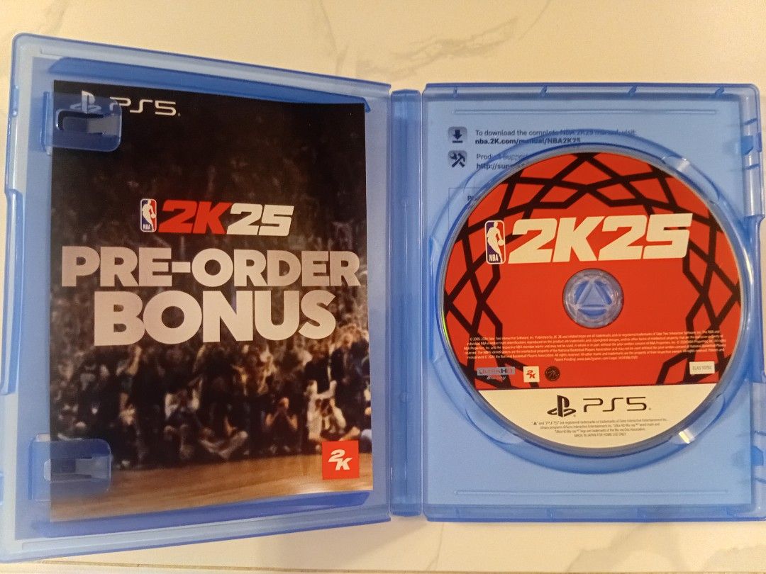 NBA 2K25 - PS5, Video Gaming, Video Games, PlayStation on Carousell