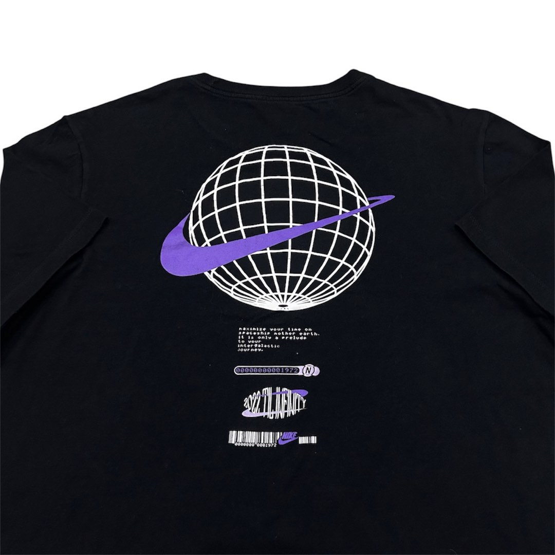 Nike Swoosh Earth Globe Graphic Tshirt, Men's Fashion, Tops & Sets ...