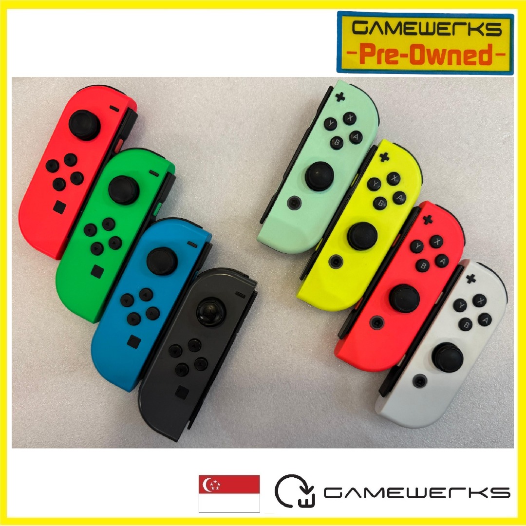 Nintendo Switch Joy-Con Left / Right X 1 Side [Pre-Owned] 100% Original ...