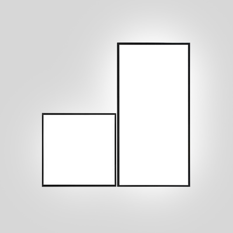 OPPLE LED Panel Light Square / Rectangle Acrylic Recessed Mounted ...