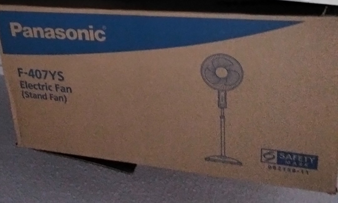 Panasonic F-407YS Electric Stand Fan, Furniture & Home Living, Lighting ...