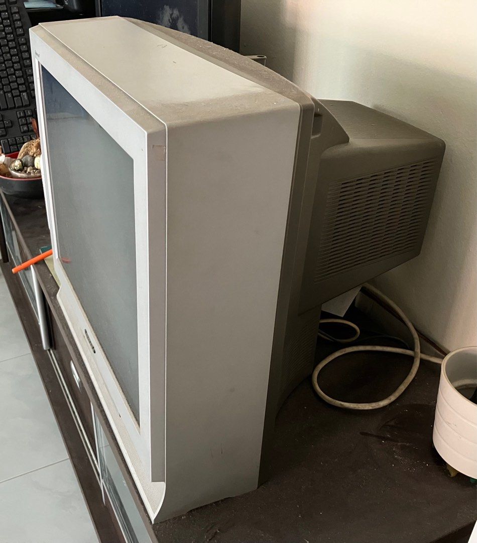 Panasonic Quintrix F CRT TV (21”), TV & Home Appliances, TV ...