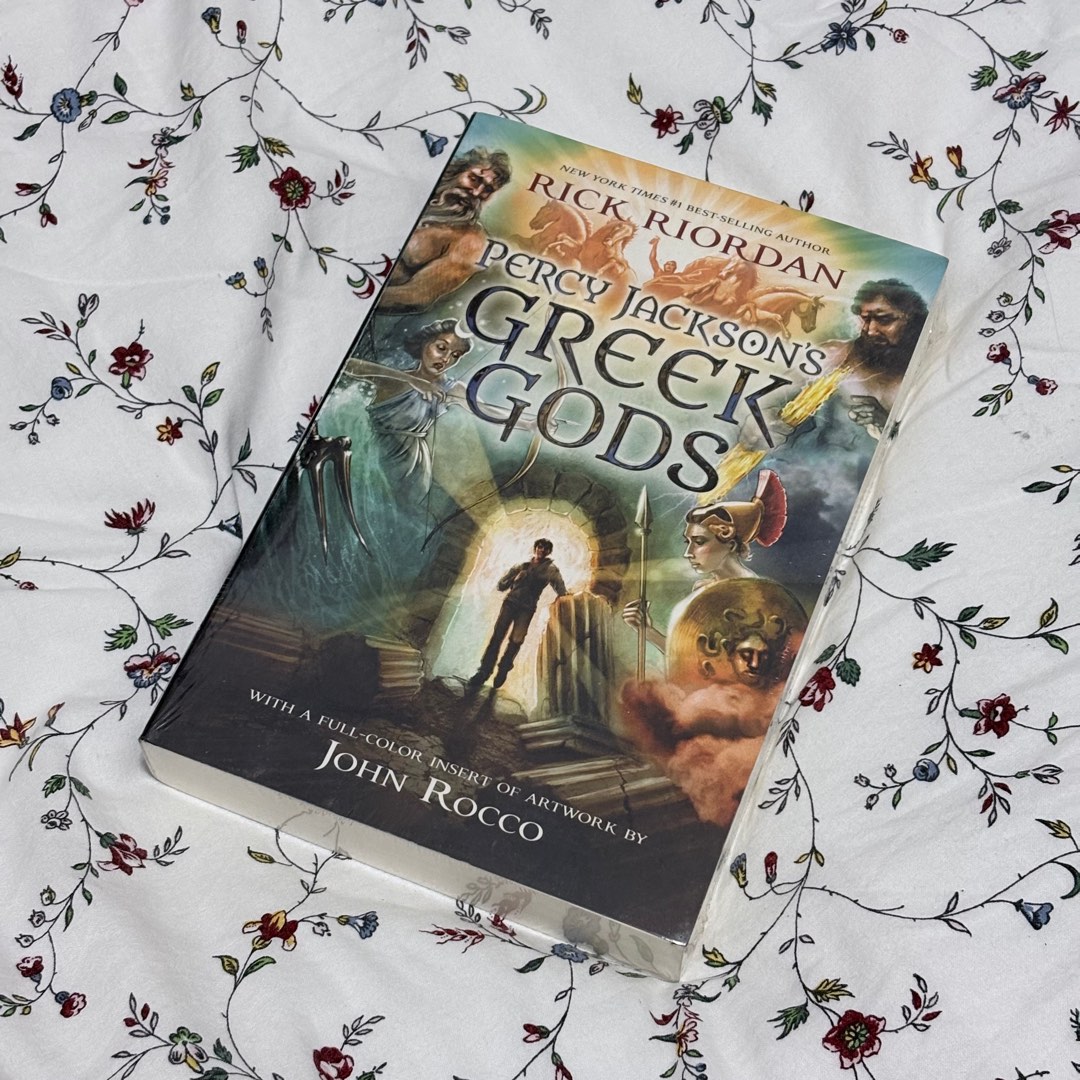 Percy Jacksons Greek Gods Rick Riordan, Hobbies & Toys, Books ...