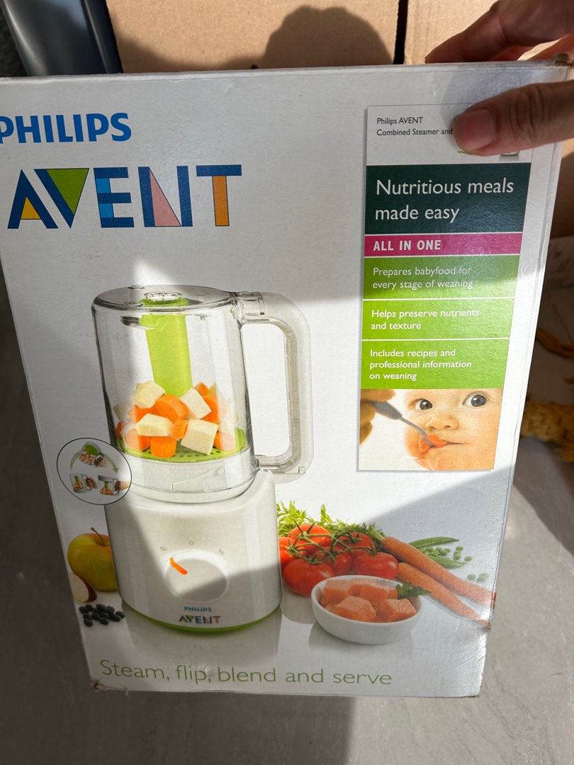 Philips Avent Combined Steamer and Blender, Babies & Kids, Nursing ...