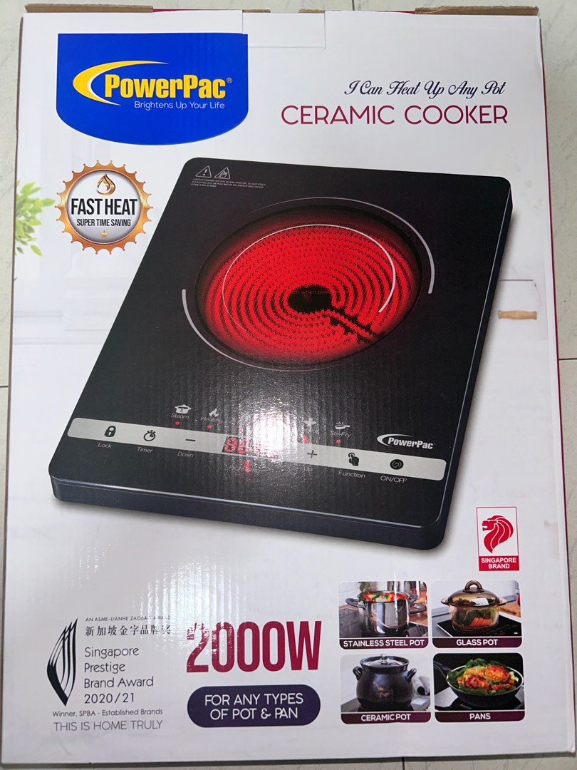 PowerPac Ceramic Cooker, TV & Home Appliances, Kitchen Appliances ...