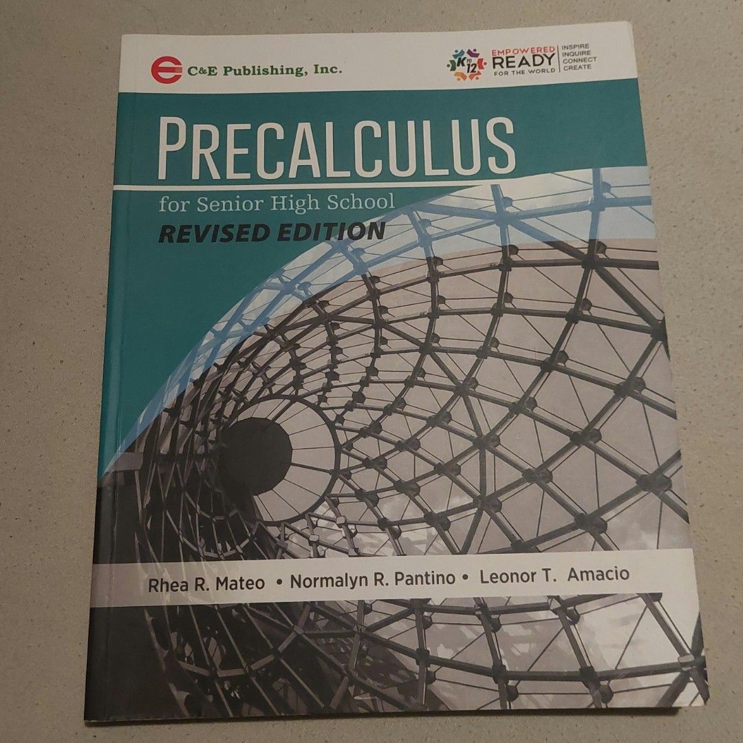 Precalculus for Senior High School Revised Edition, Hobbies & Toys ...