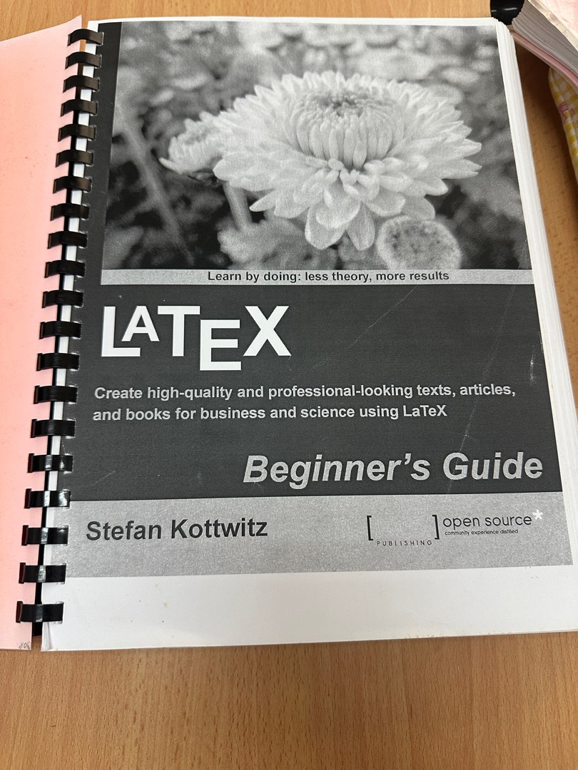 Printed notes on Latex, Hobbies & Toys, Books & Magazines, Textbooks on ...