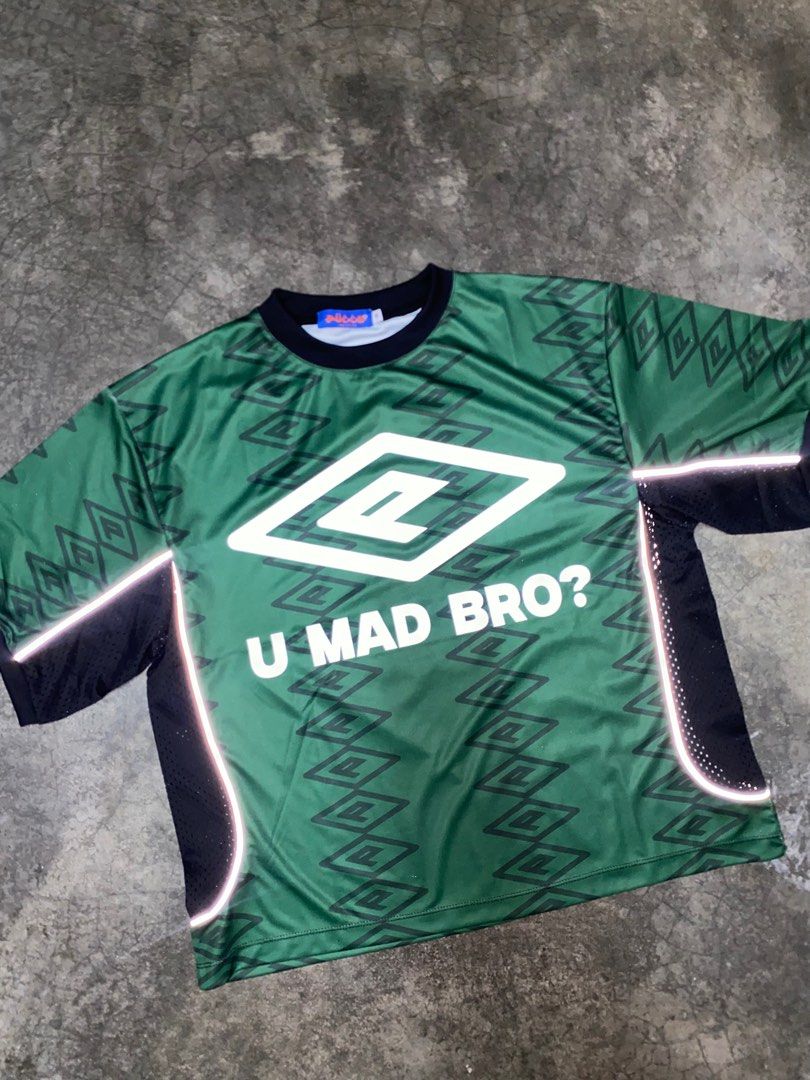 PUCCY JERSEY U MAD BRO, Men's Fashion, Activewear on Carousell