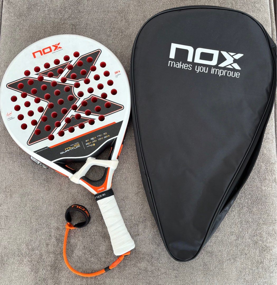 Raket padel NOX ML10 QUANTUM 3K 2025, Olah Raga, Perlengkapan Olahraga ...