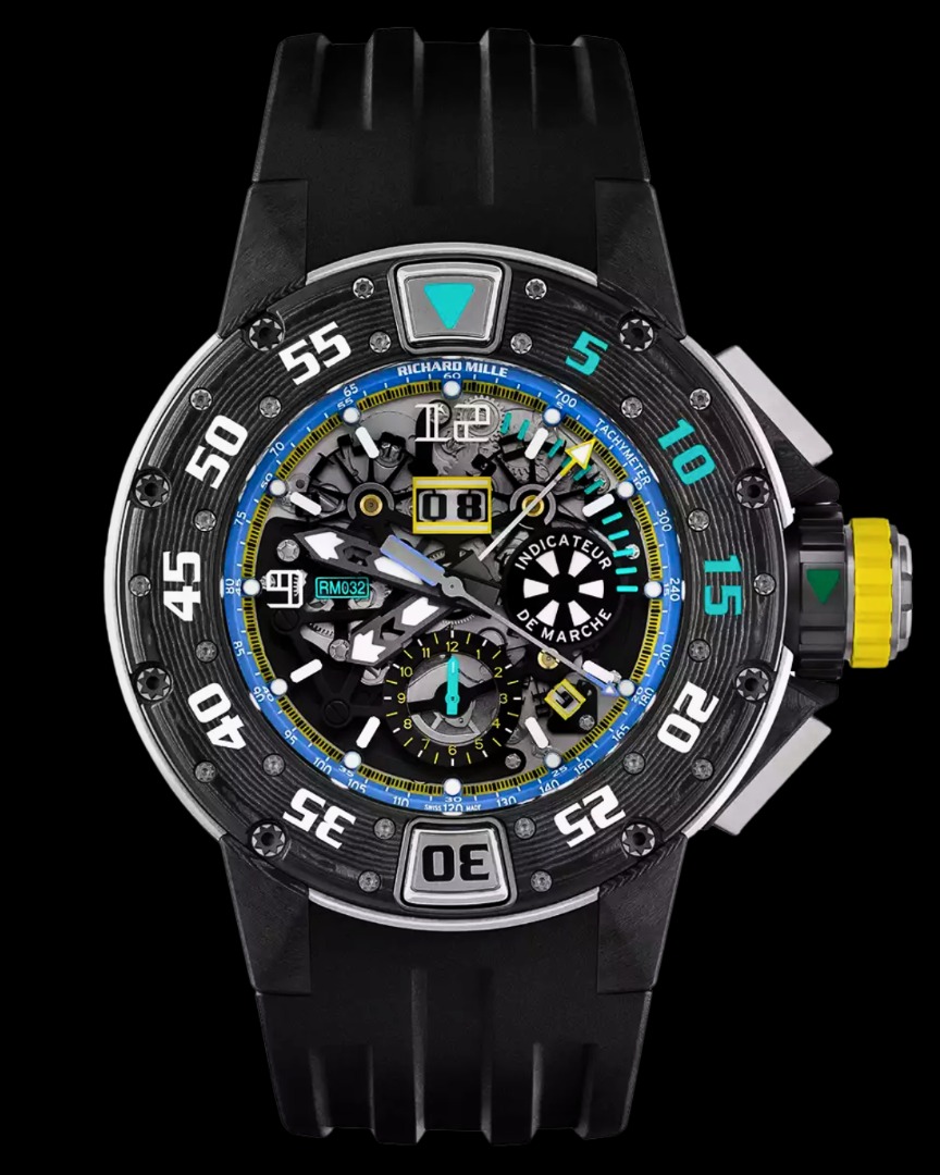 Richard Mille RM 032 Automatic Flyback Chronograph Ultimate Edition, 名牌 ...