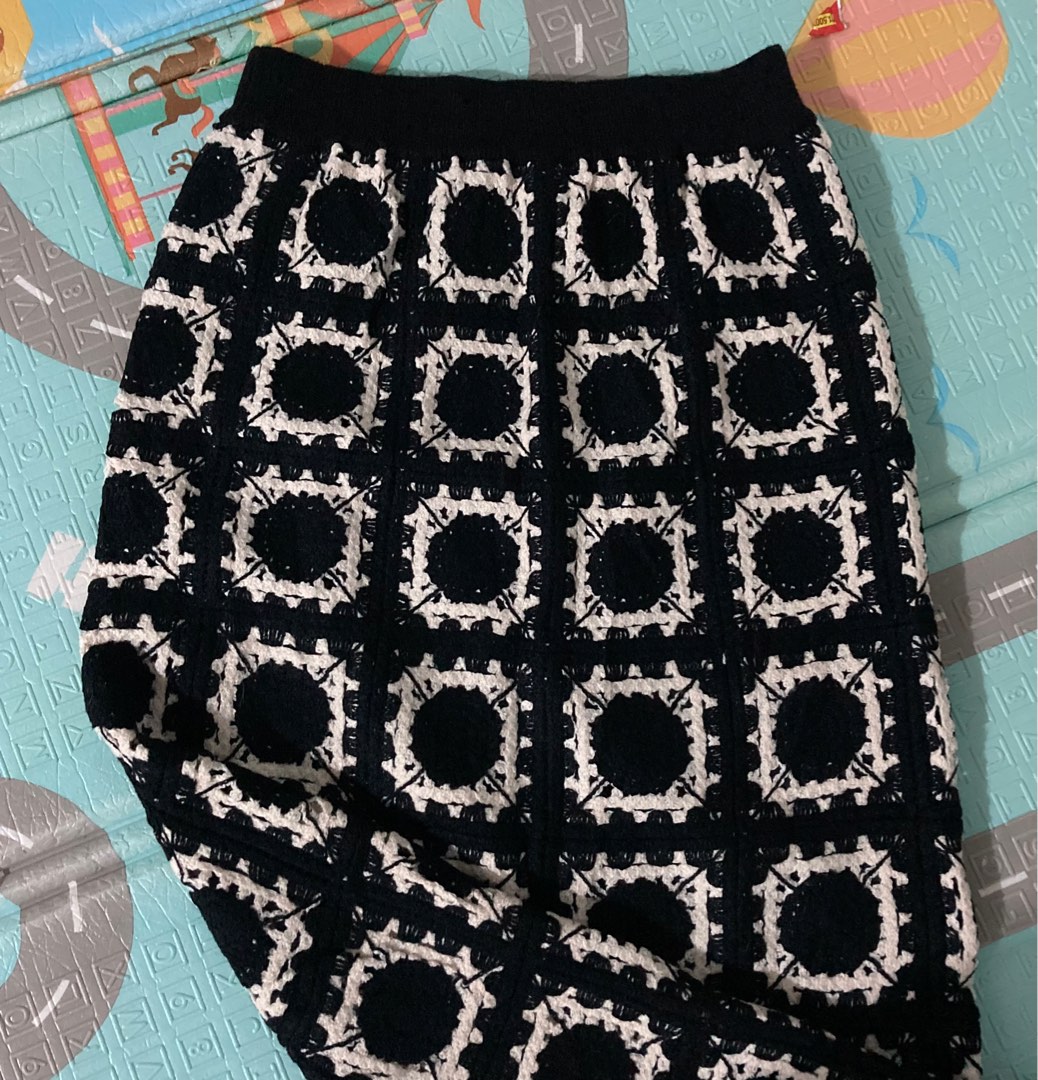 Rok Rajut Crochet 🔥😍, Fesyen Wanita, Pakaian Wanita, Gaun & Rok di ...