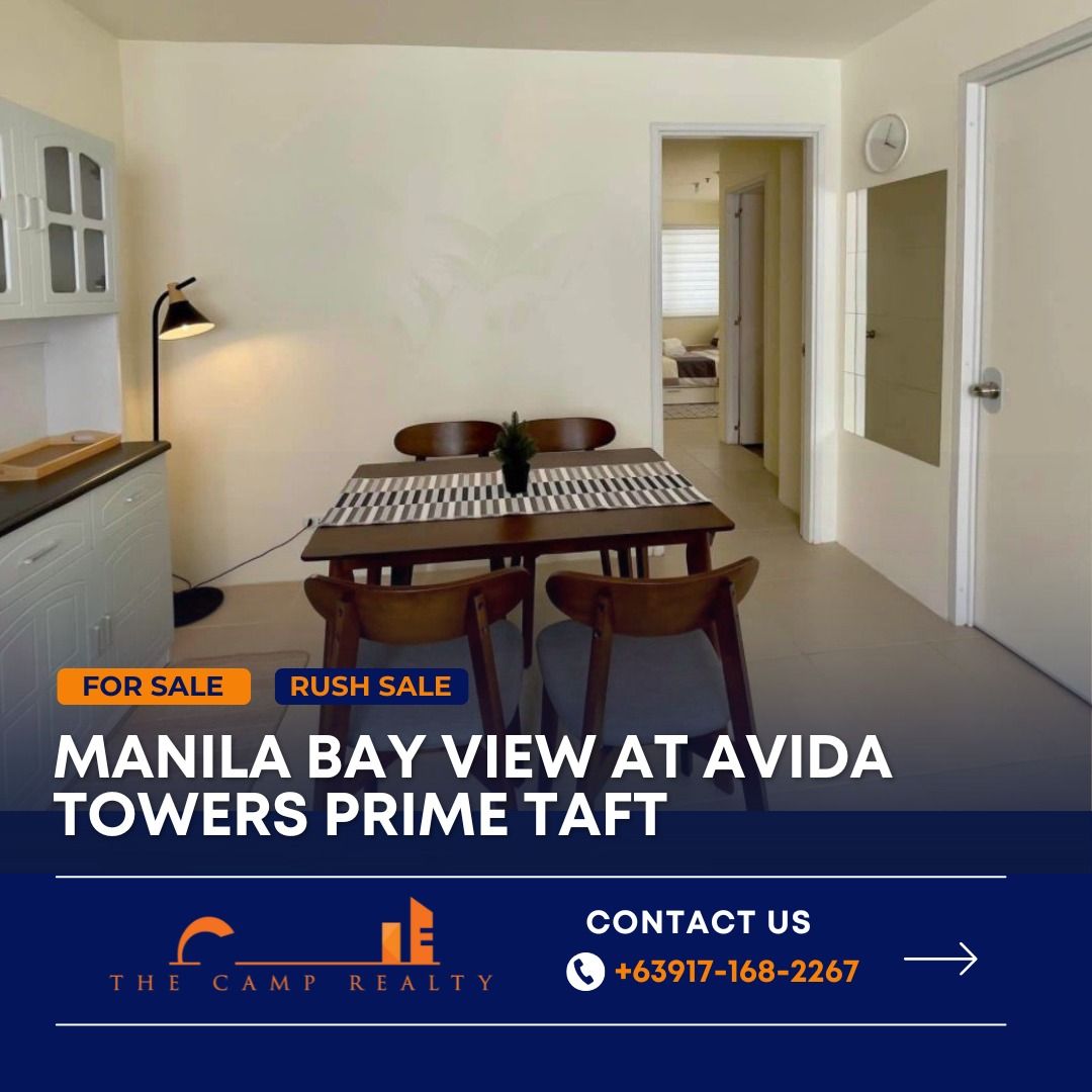 Rush Sale: Avida towers prime taft Two Bedroom Unit 27th floor Manila ...