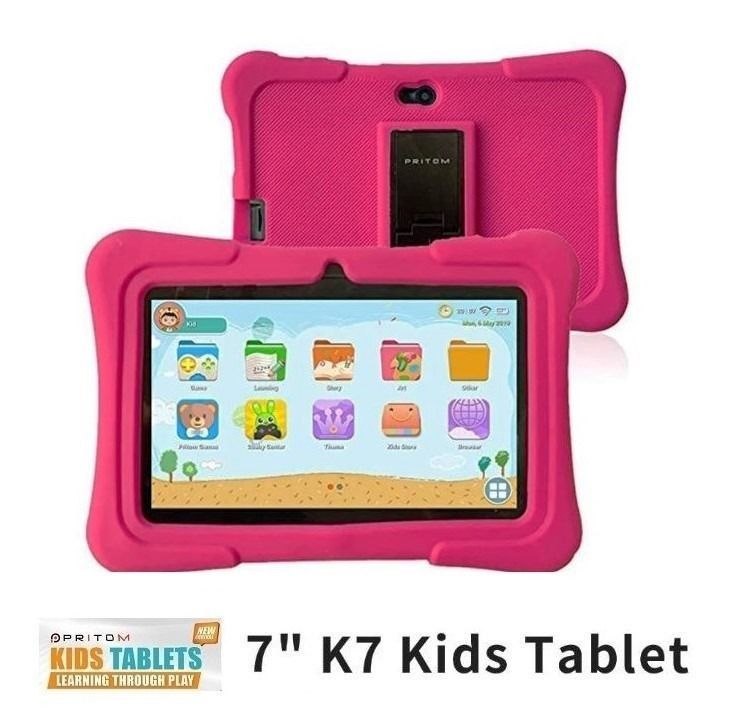 Same Day Delivery! 😍 7" Pritom K7 KIDS Android Educational Learning ...