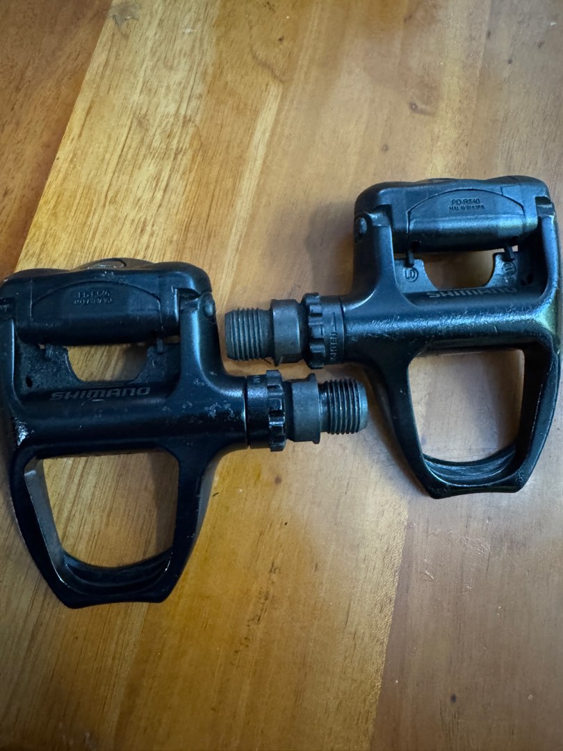 Shimano PD-R540 Road Bike Pedals, Sports Equipment, Bicycles & Parts ...