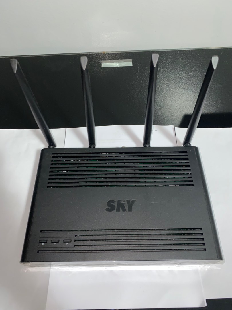 Sky Modem Router (Good as new), Computers & Tech, Office & Business ...