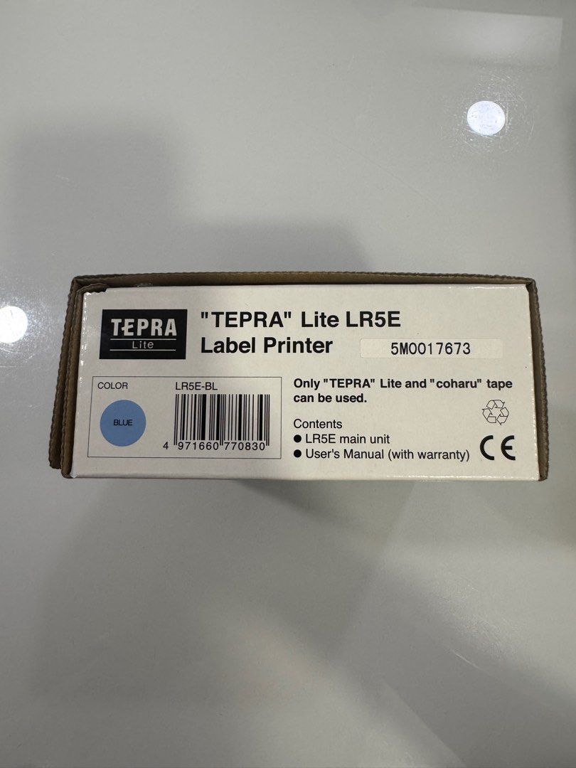 Tepra Lite LR5E Label printer, Hobbies & Toys, Stationery & Craft ...