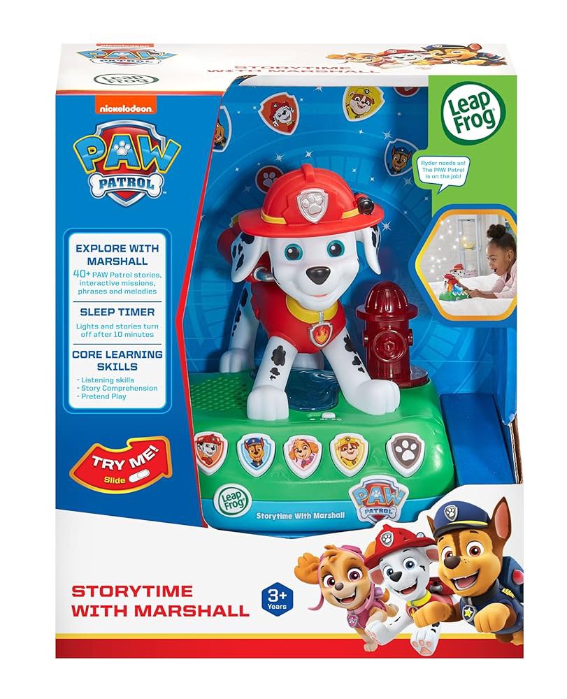 VTech PAW Patrol Storytime with Marshall (Non English), Hobbies & Toys ...