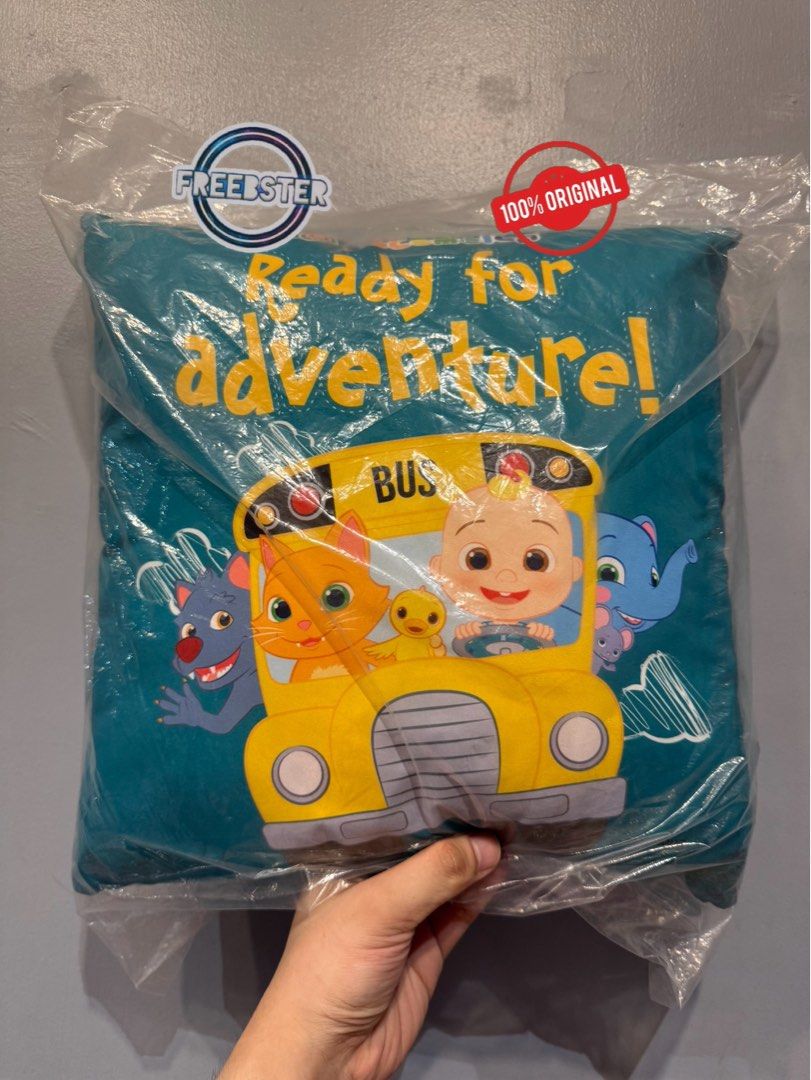 [100% Original] McDonalds Pillow (Cocomelon Pillow & Hot Wheels Pillow ...