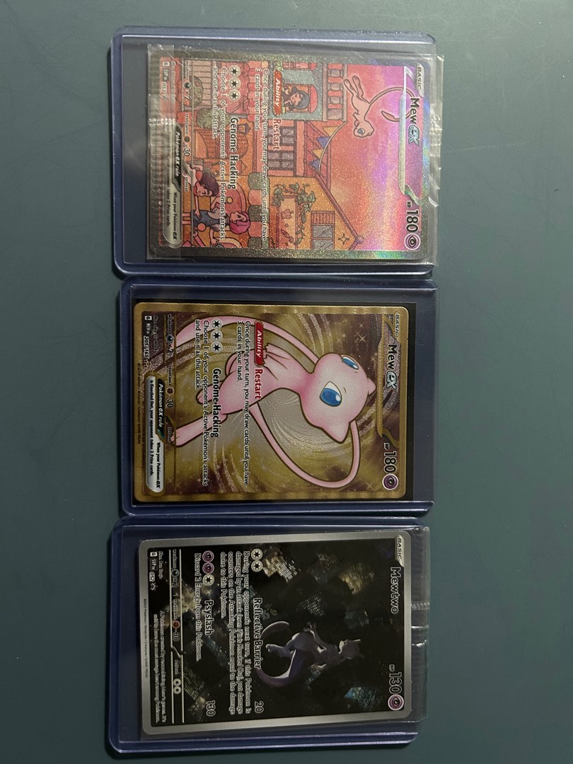 151 upc mew/mewtwo promo, Hobbies & Toys, Toys & Games on Carousell