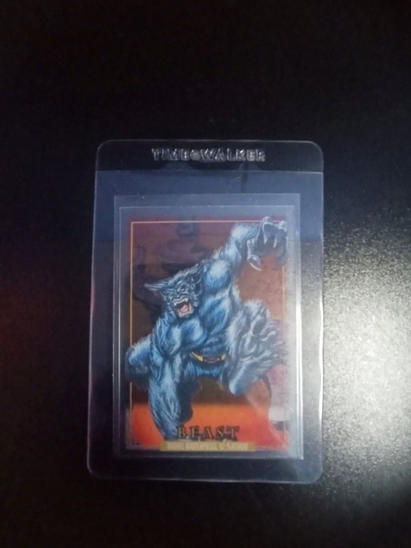 2024 Marvel Masterpieces 92 Beast CLEAR CUT Trading Card, Hobbies ...
