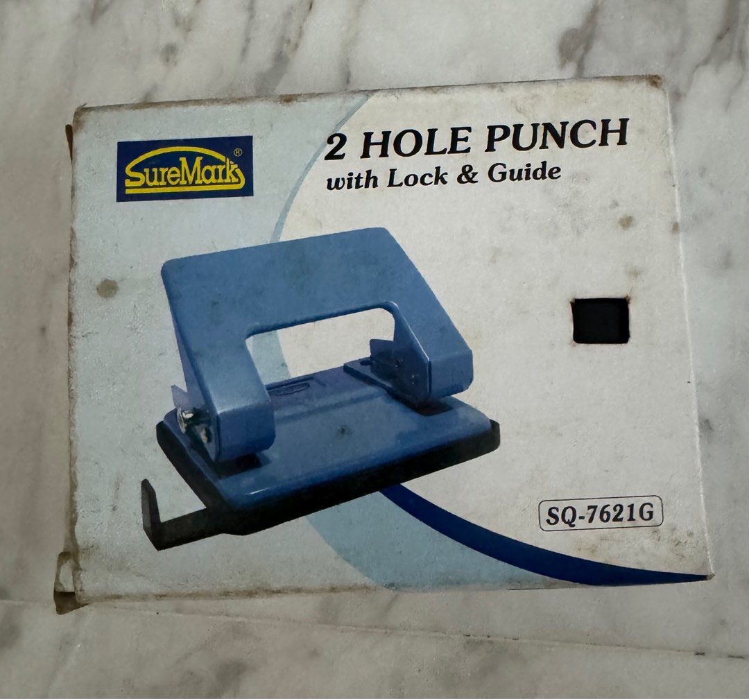 2 Hole Punch SureMark, Hobbies & Toys, Stationery & Craft, Stationery ...