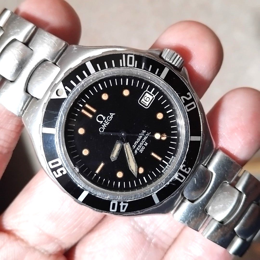 🔥CHEAPEST OMEGA SEAMASTER Quartz Prebond 36mm From 1990s. Omega 2850.50 ...