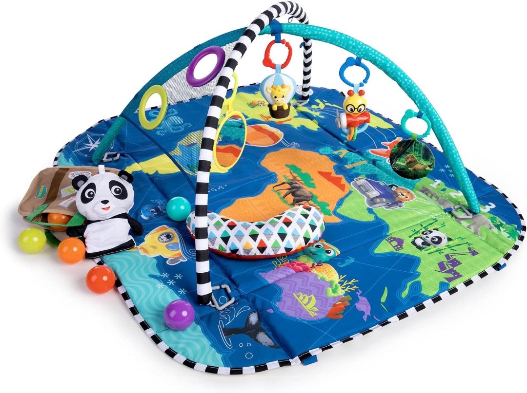 BABY EINSTEIN 5-in-1 Journey of Discovery Activity Gym, Babies & Kids ...