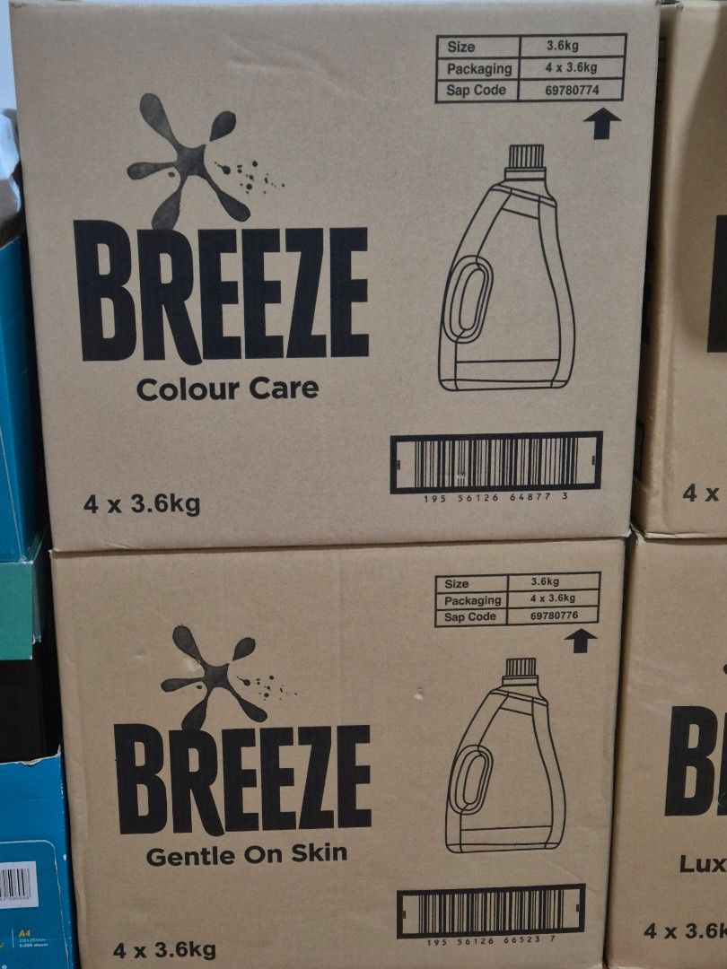Breeze Laundry Detergent - Colour Care & Gentle on Skin, Furniture ...