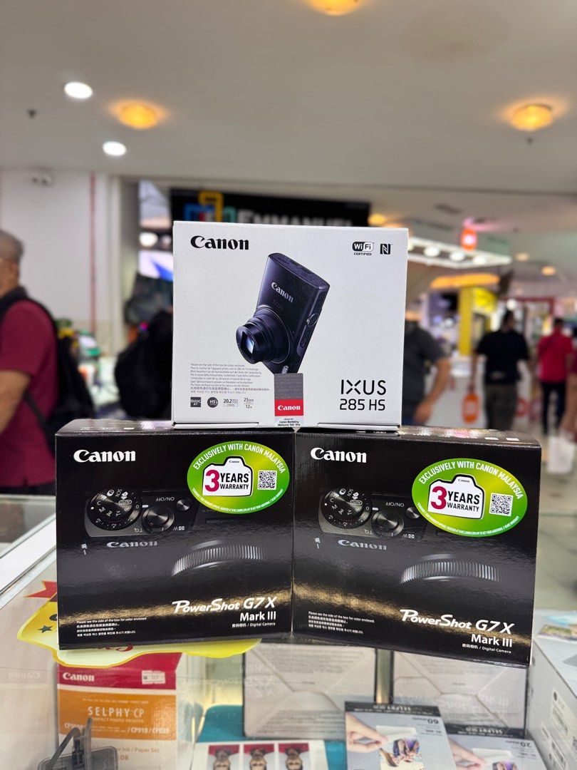 CANON G7X MARK III READY STOCK, Photography, Cameras on Carousell